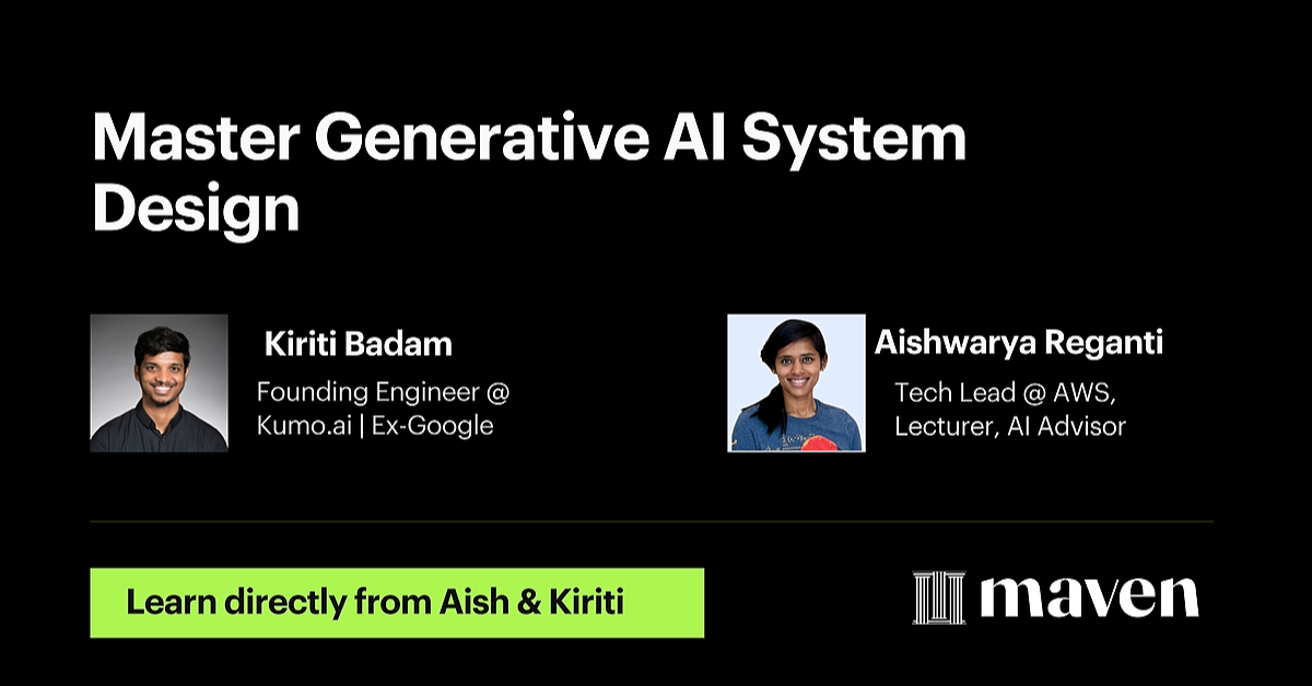 Master Generative AI System Design